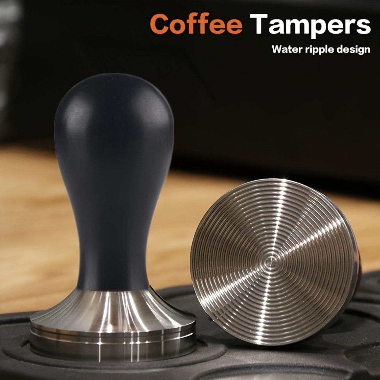 TAMPER 58MM BLACK - Coffee Point