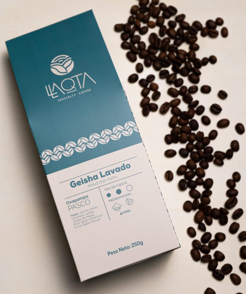 CAFÉ LLAQTA GEISHA - GRANO 250GR - Coffee Point